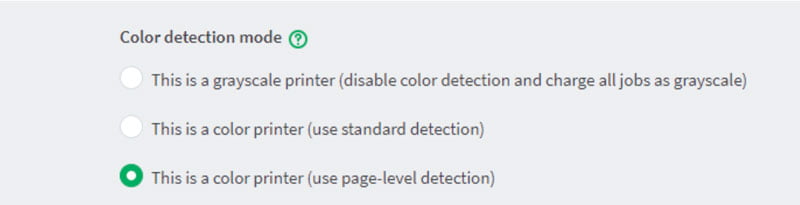 Colour Detection Mode Select Technology Ltd